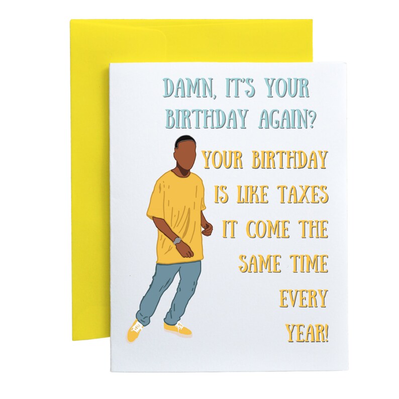 Damn It's Your Birthday Again? - Etsy