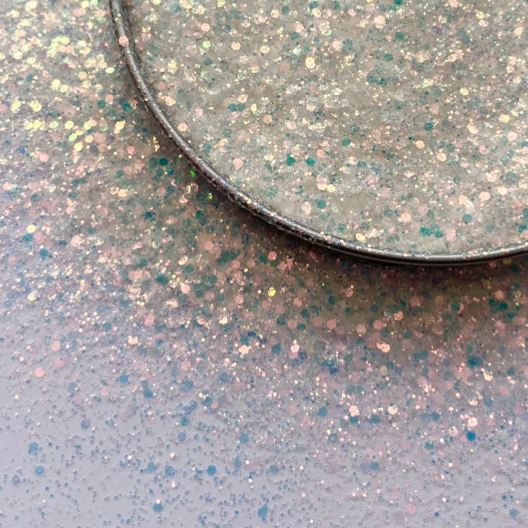 White Glitter, White Iridescent Glitter, White Fine Mix Glitter ...