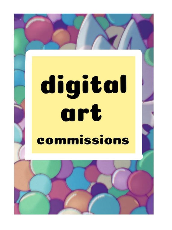 Digital Art Commissions - Etsy