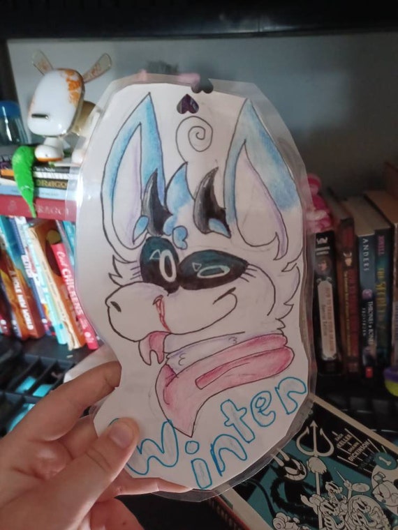 Custom Fursona Badge - Etsy