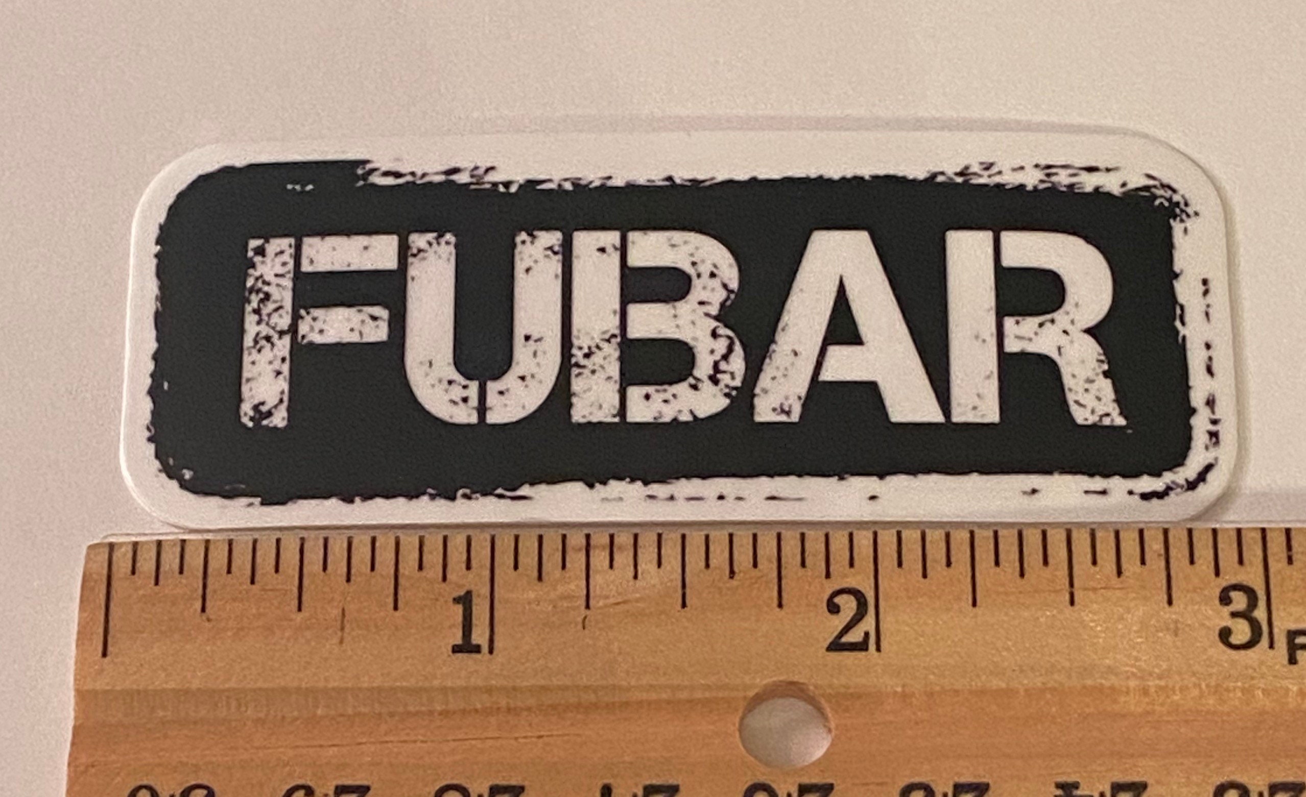 FUBAR Vinyl Sticker - Etsy