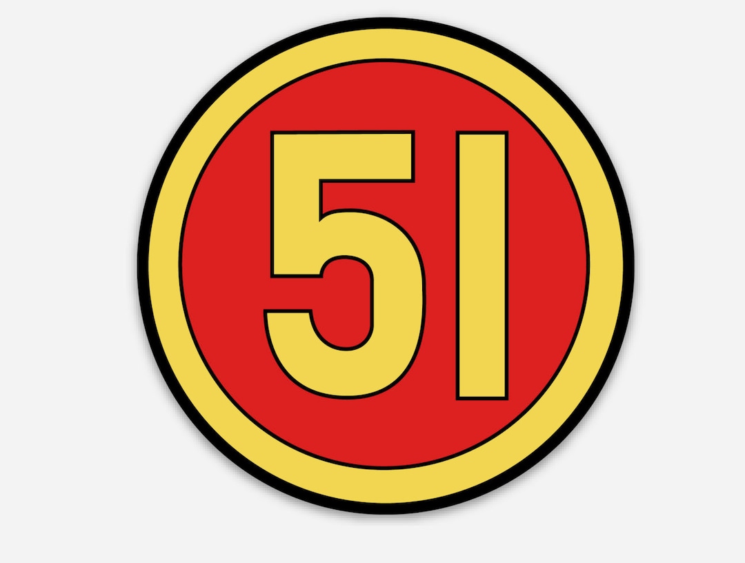 Emergency LA County 51 Vinyl Sticker - Etsy