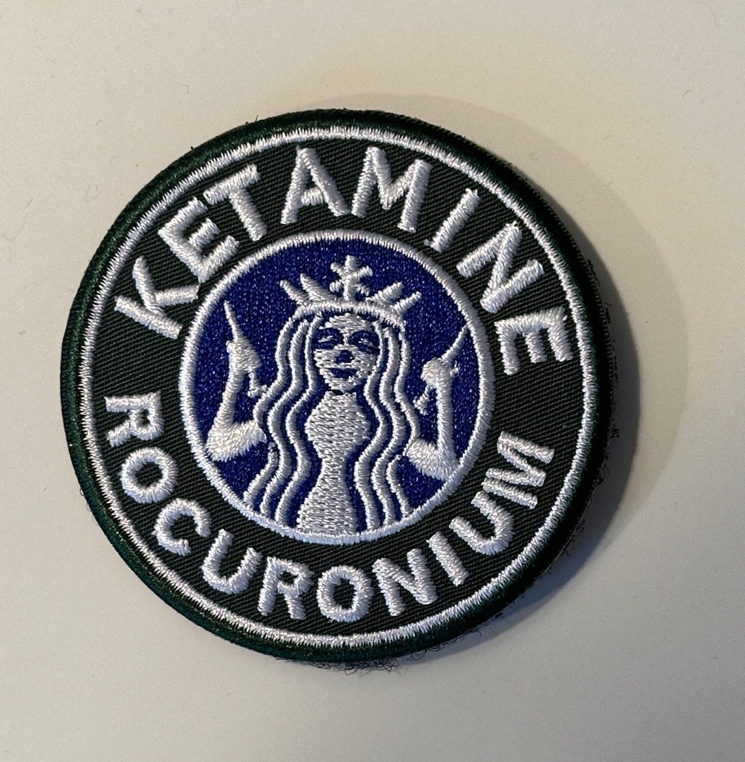 Rocuronium and Ketamine Patch EMS RSI Paramedic Anesthesia Hook and ...