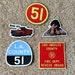 Emergency Squad 51 KMG 365 Vinyl Sticker 5 Pack EMS EMT Paramedic - Etsy