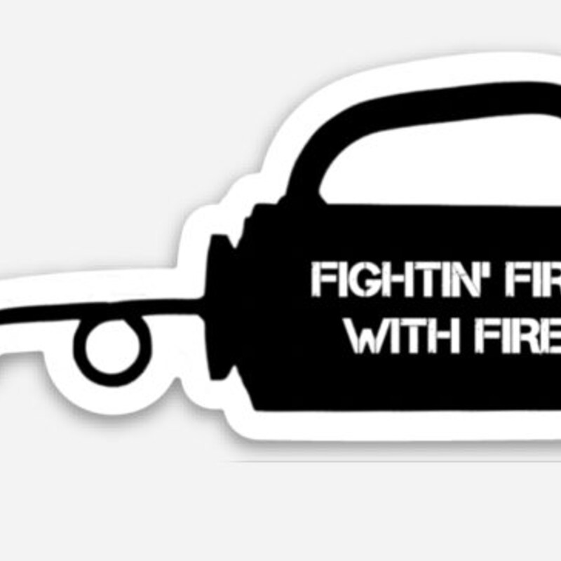 Wildland Fire Decal - Etsy