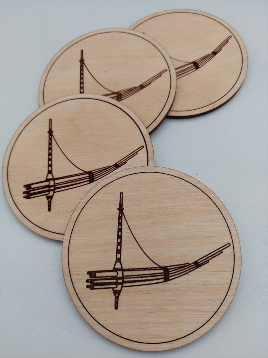 Wooden Hmong Coasters | Hmong Qeej Coaster - Etsy