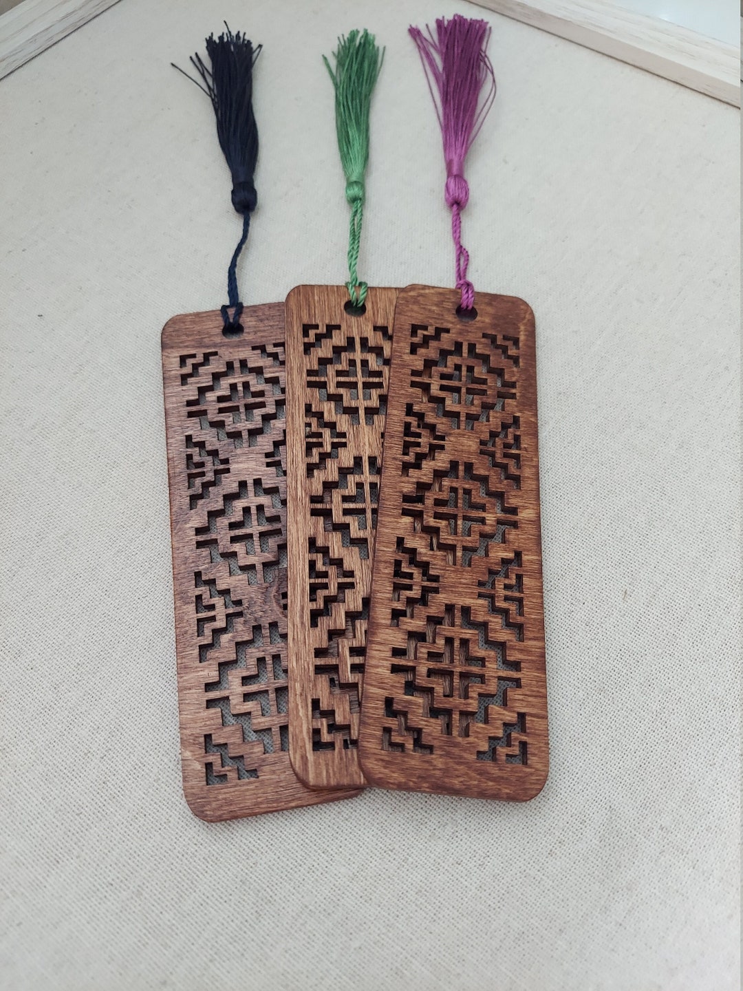 Wooden Hmong Bookmark - Etsy