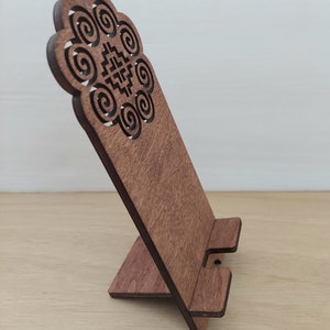 Hmong Wooden Phone Stand | Phone Holder - Etsy