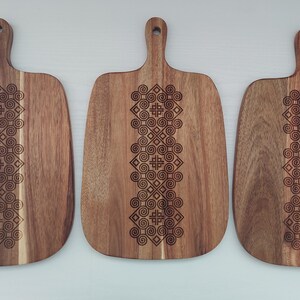 Hmong Inspired Cutting Boards | Hmong Charcuterie Boards - Etsy