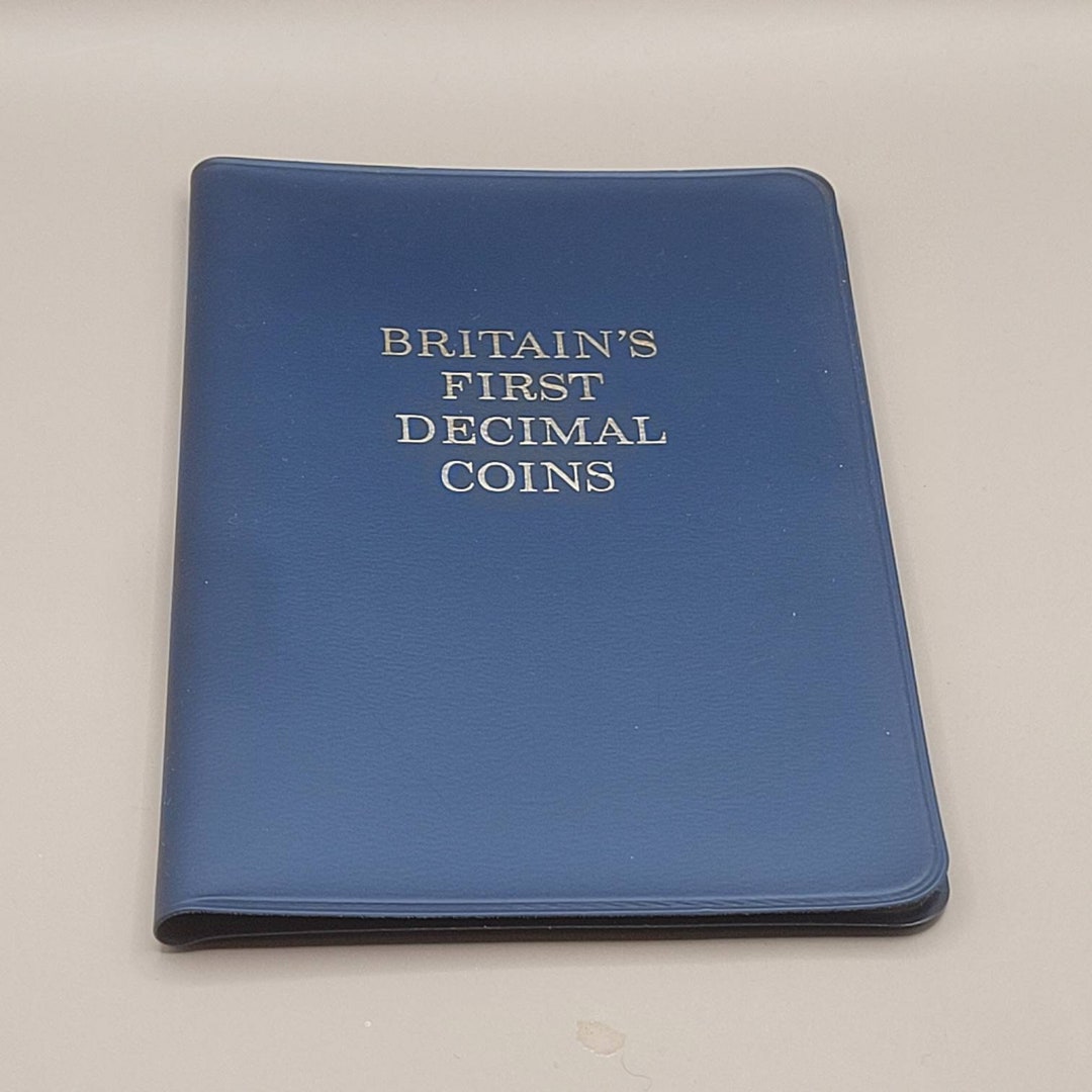 Britain's First Decimal Coin Set - Elizabeth II Uncirculated Minted ...