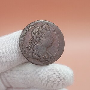 Genuine 1775 George III Copper Half Penny Colonial Evasion Mistruck - Etsy