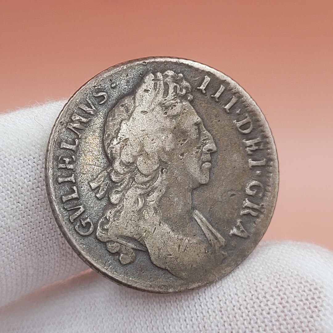 Genuine 1696 William III Silver Shilling - William of Orange - Early ...