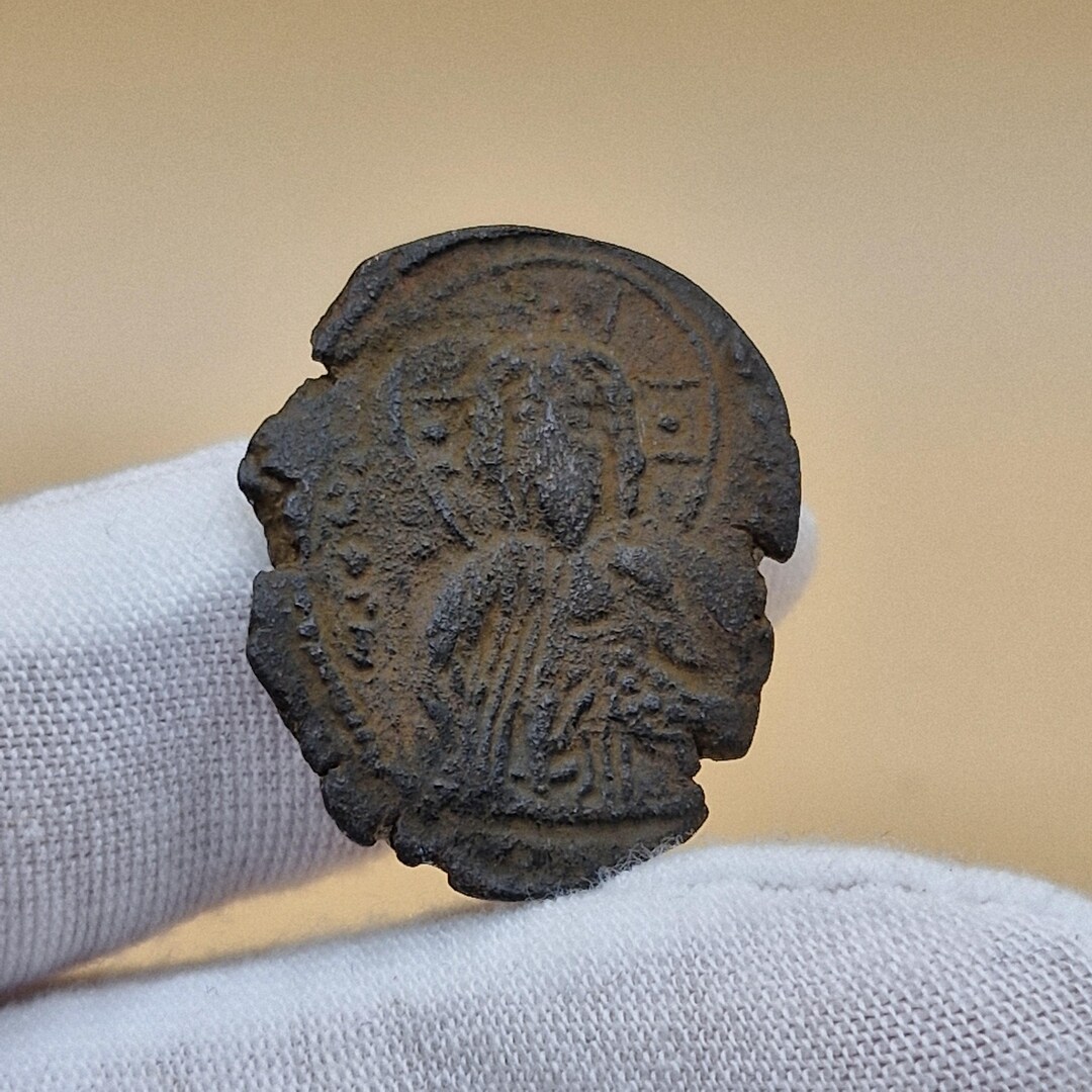 Rare Constantine X Jesus Christ Follis - Byzantine - Etsy