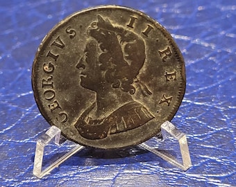 George Ii Half Penny | Etsy
