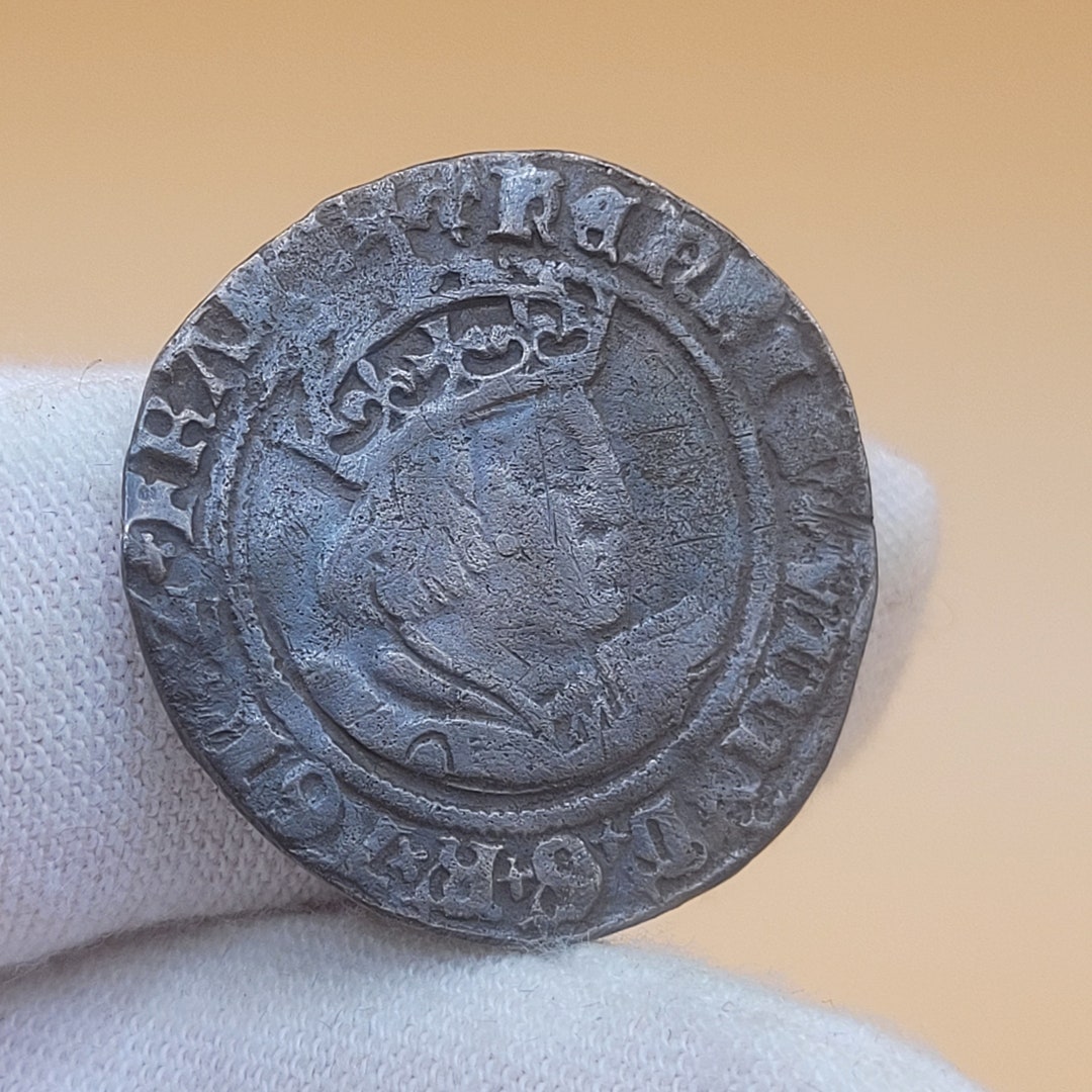 Genuine Henry VIII Silver Groat - Second Coinage, Crowned Young ...