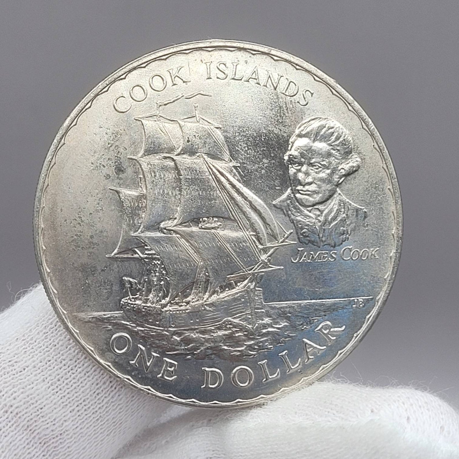 1970 Elizabeth II Cook Islands One Dollar Coin High Grade - Etsy
