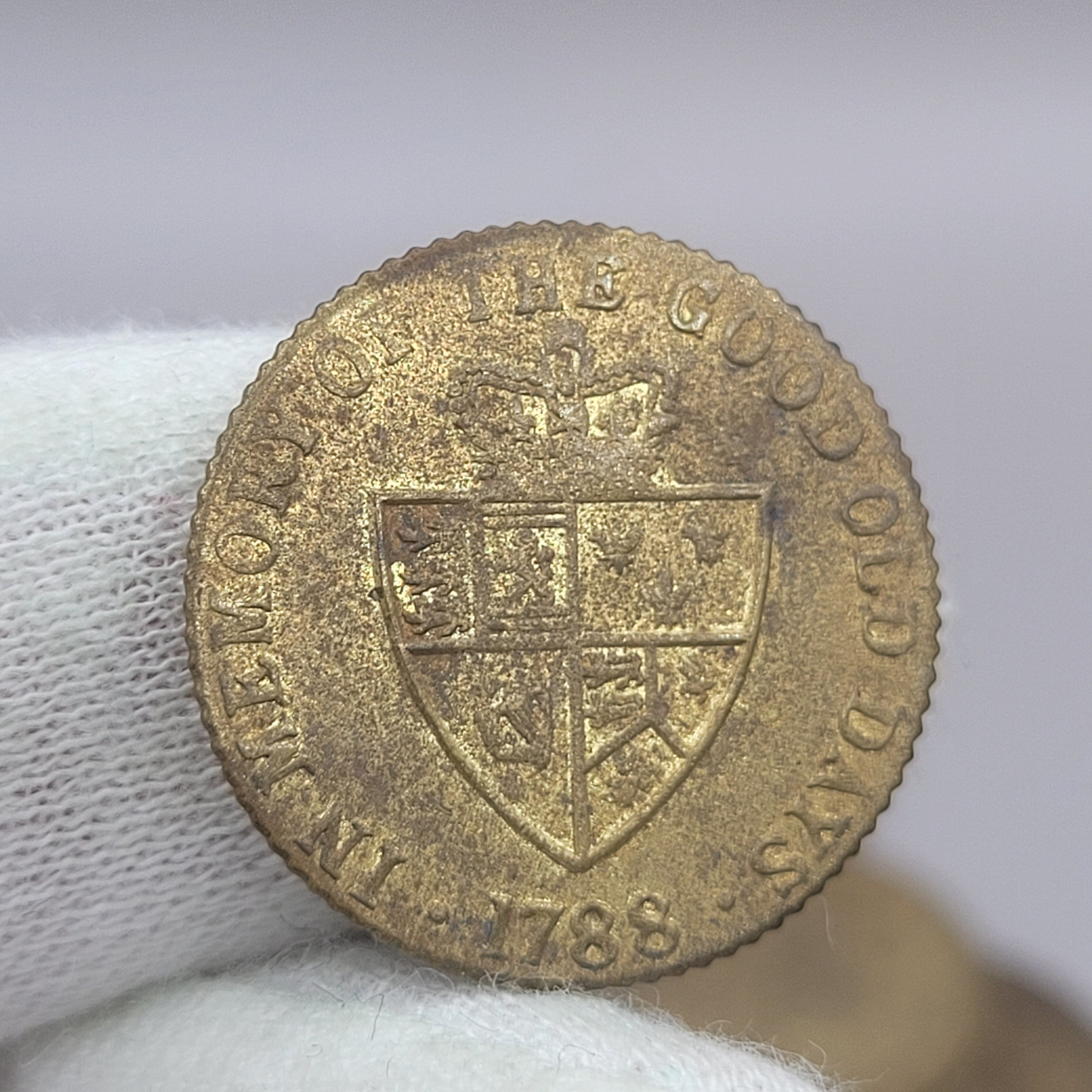 Antique 1788 George III Spade Gaming Token Remember the Good - Etsy