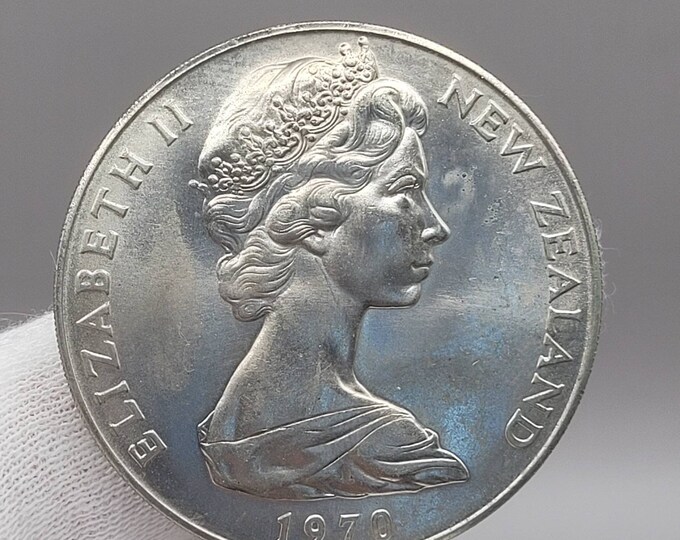 1970 Elizabeth II Cook Islands One Dollar Coin - High Grade - Etsy
