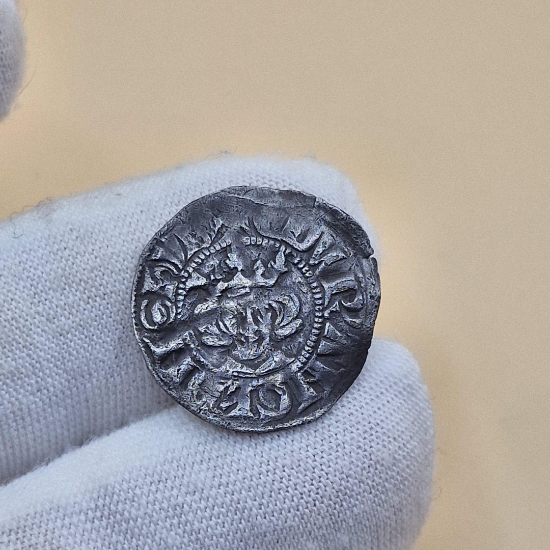 Genuine Edward I (1272-1307) England - Silver Hammered Penny ...