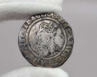 Elizabeth I Sixpence | Etsy