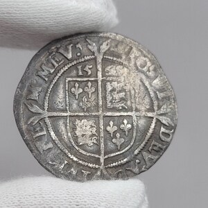 Genuine Elizabeth I 1566 Silver Sixpence - Coronet Mintmark - Hammered ...