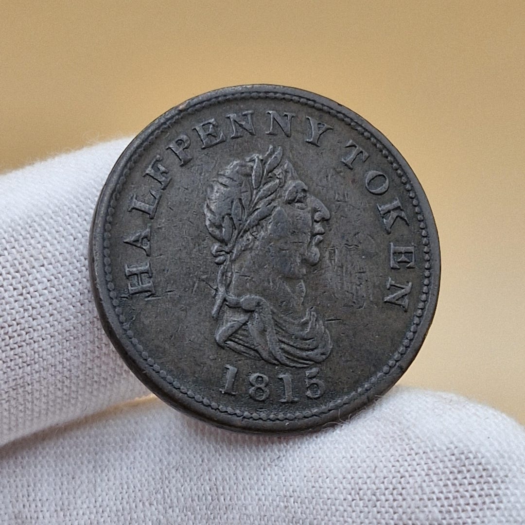 Genuine 1815 George III Nova Scotia Success to Navigation and Trade ...