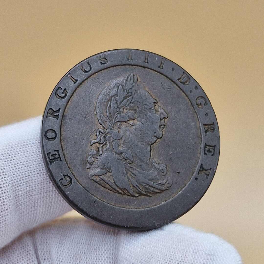 Antique 1797 George III Cartwheel One Penny - Soho Mint - Good Grade - Etsy