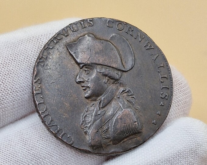 Genuine 1794 Great Britain Suffolk Bury - Cornwallis - One Penny Token ...