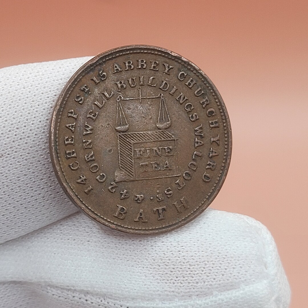 Antique Collins and Co Tea Token - Etsy