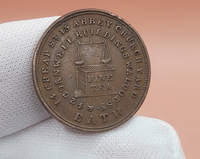 Antique Collins and Co - Tea Token - Etsy