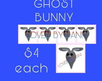 Adopt Me Ghost Bunny - Etsy Australia