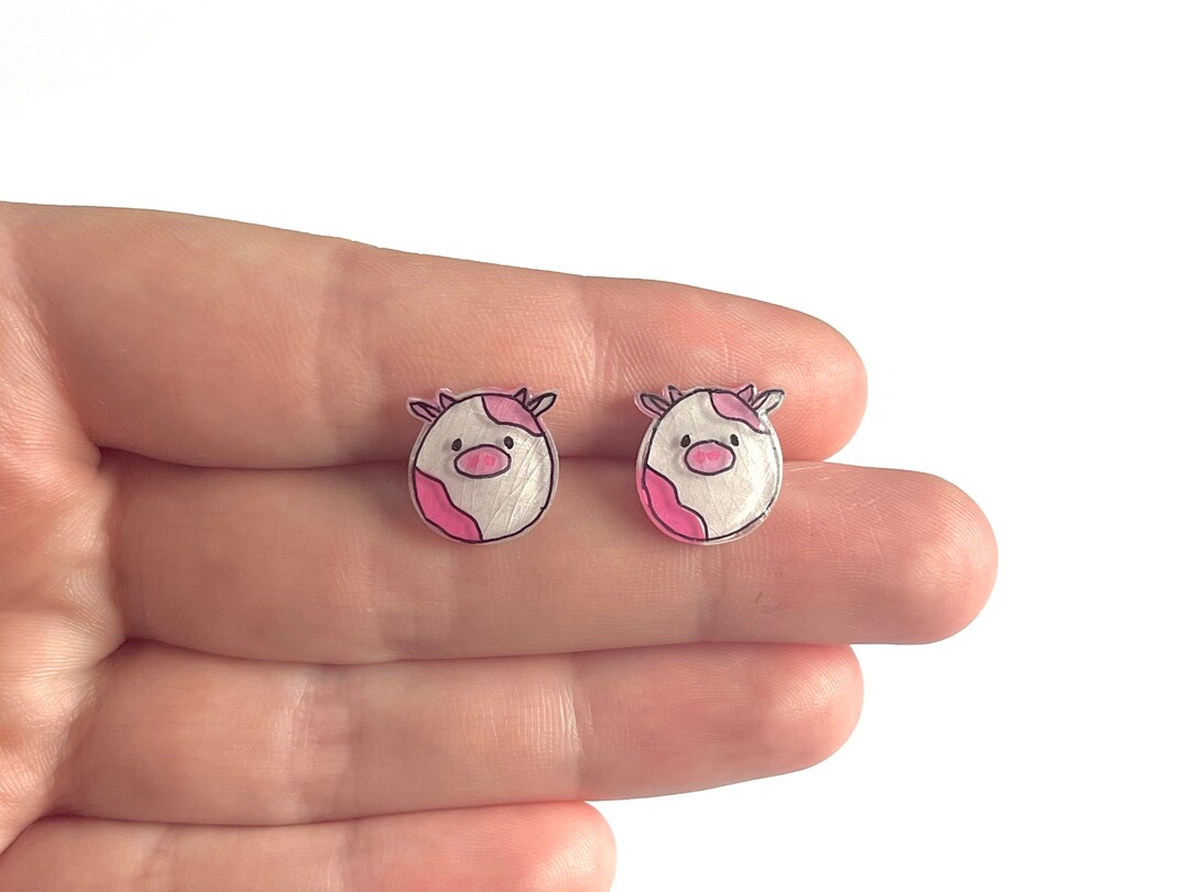 Squishy Plush Caedyn Earrings - Etsy