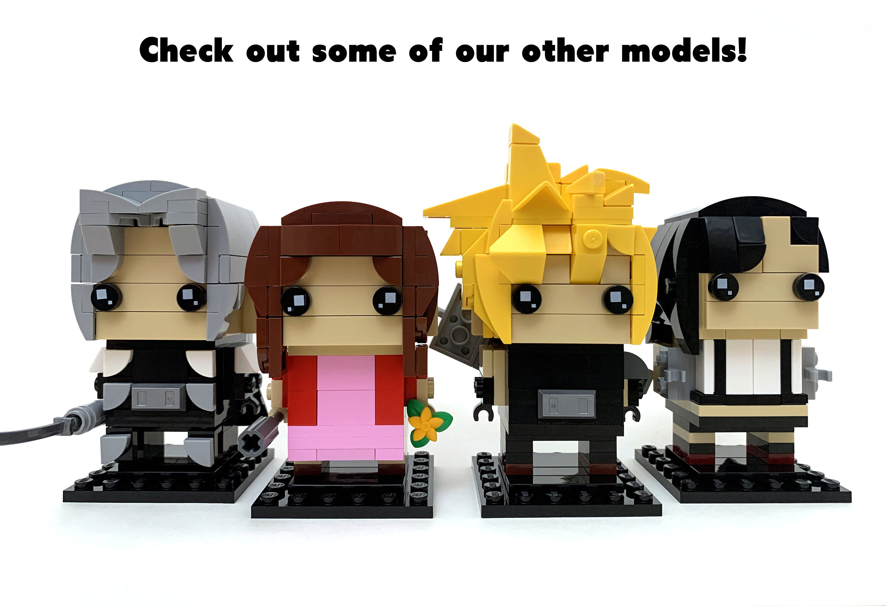 Atlas and P-body Custom Brickheadz - Etsy