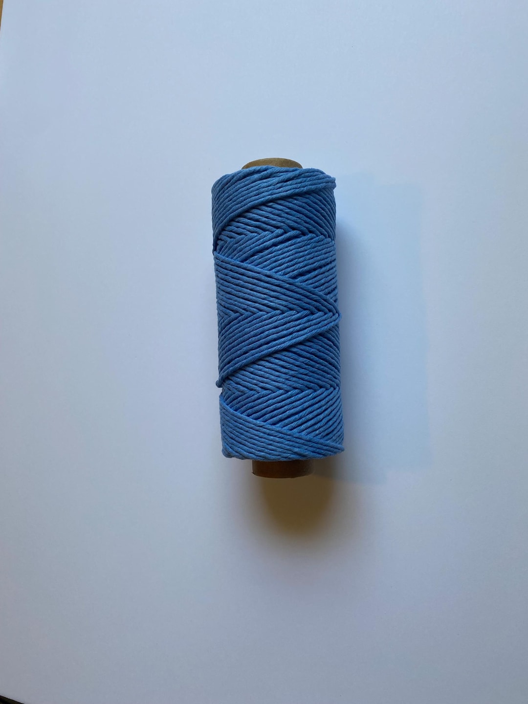 3mm Single Strand Macrame Cord in BLUE - Etsy
