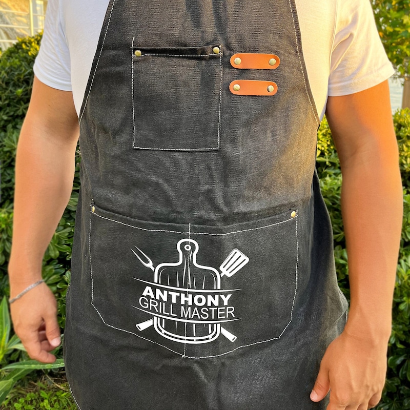Mens Grilling Apron - Etsy
