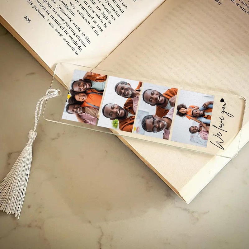 Personalized Photo Bookmarks - Etsy