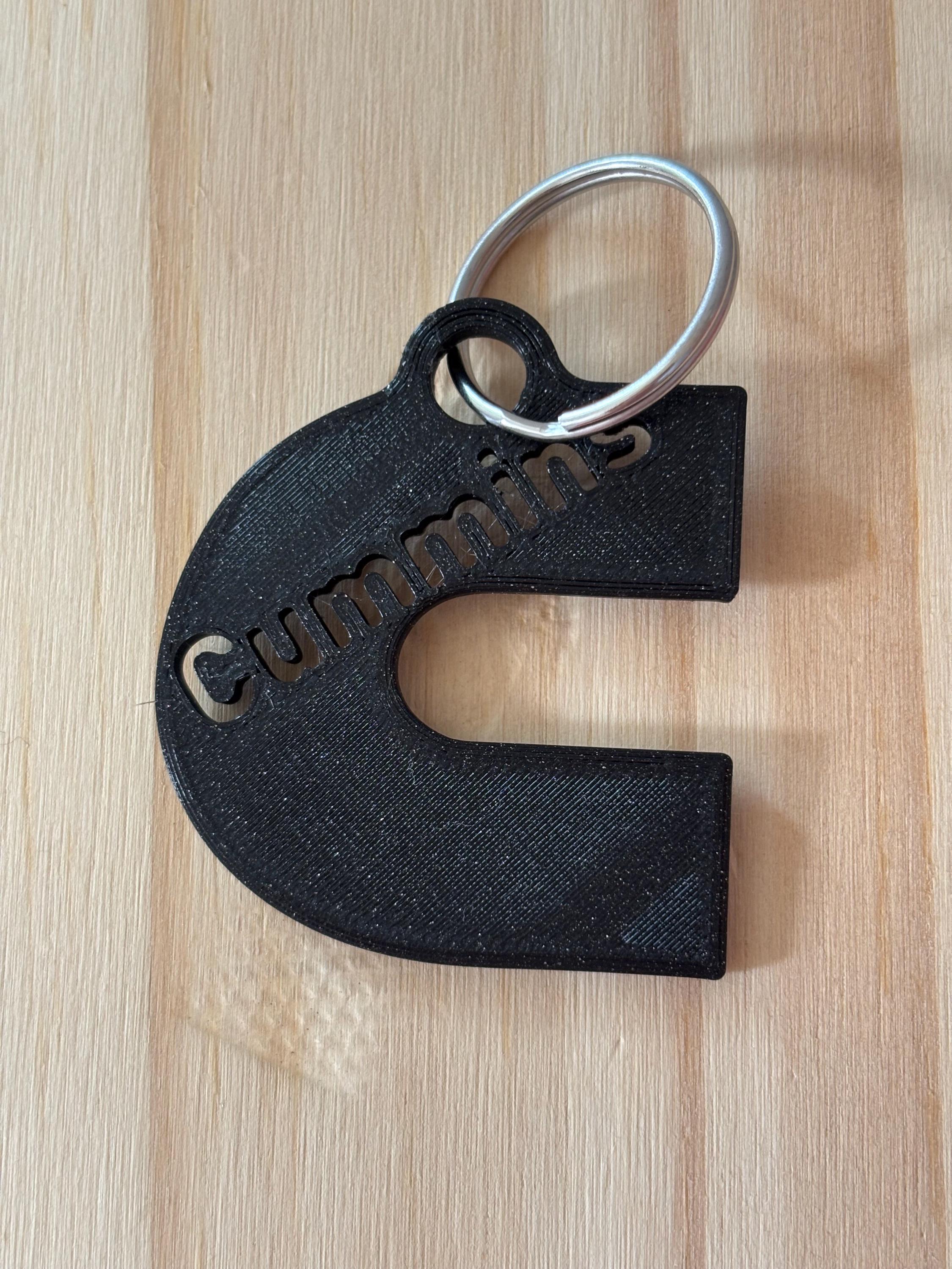 Cummins Truck Inspired Key Chain - Etsy