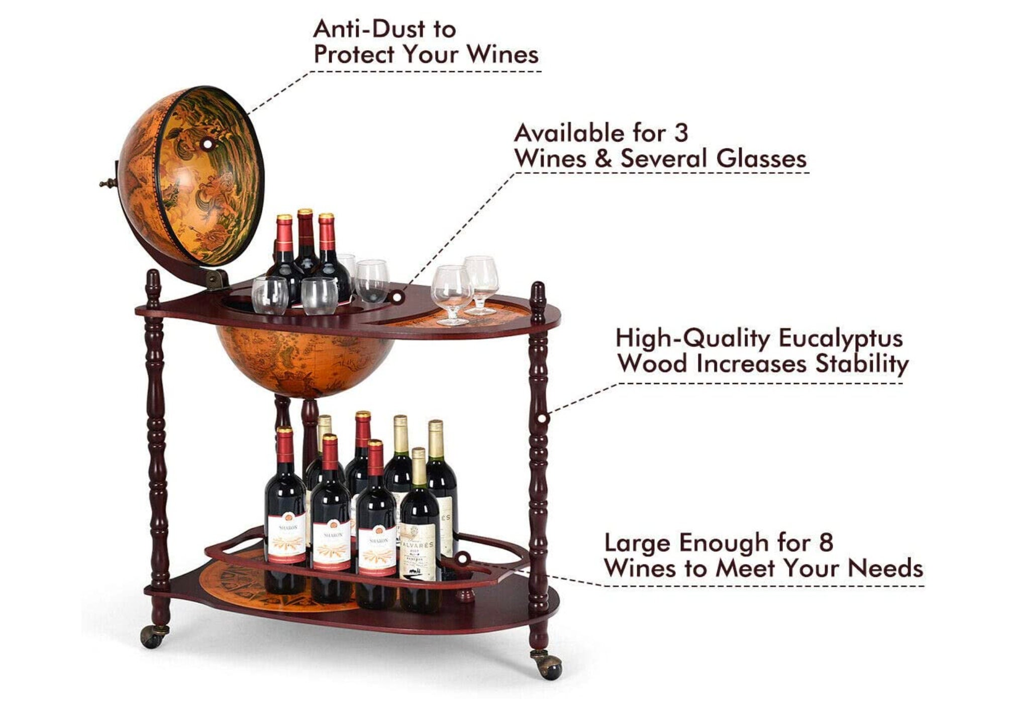 Bar Cart Bar Cabinet Display Cabinet Bar Cart Decor Bar - Etsy