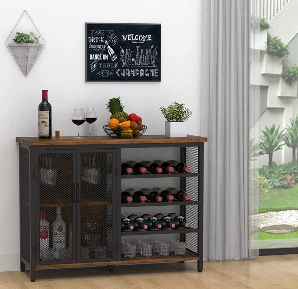 Bar Cart Bar Cabinet Display Cabinet Bar Cart Decor Bar - Etsy