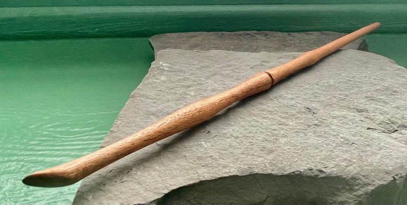 Mahogany Ritual Wand – Pagan Altar Wand - Etsy