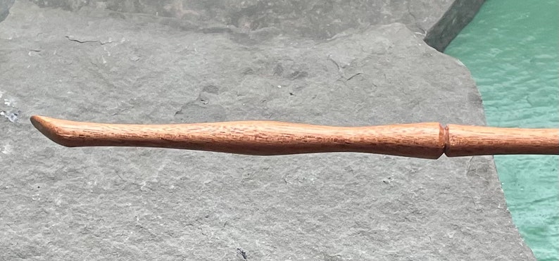 Mahogany Ritual Wand – Pagan Altar Wand - Etsy