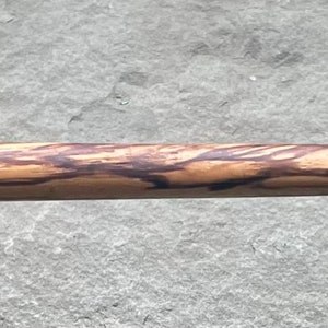 Zebrawood Ritual Wand – Pagan Altar Wand - Etsy