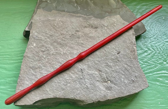Redheart Ritual Wand Pagan Altar Wand - Etsy