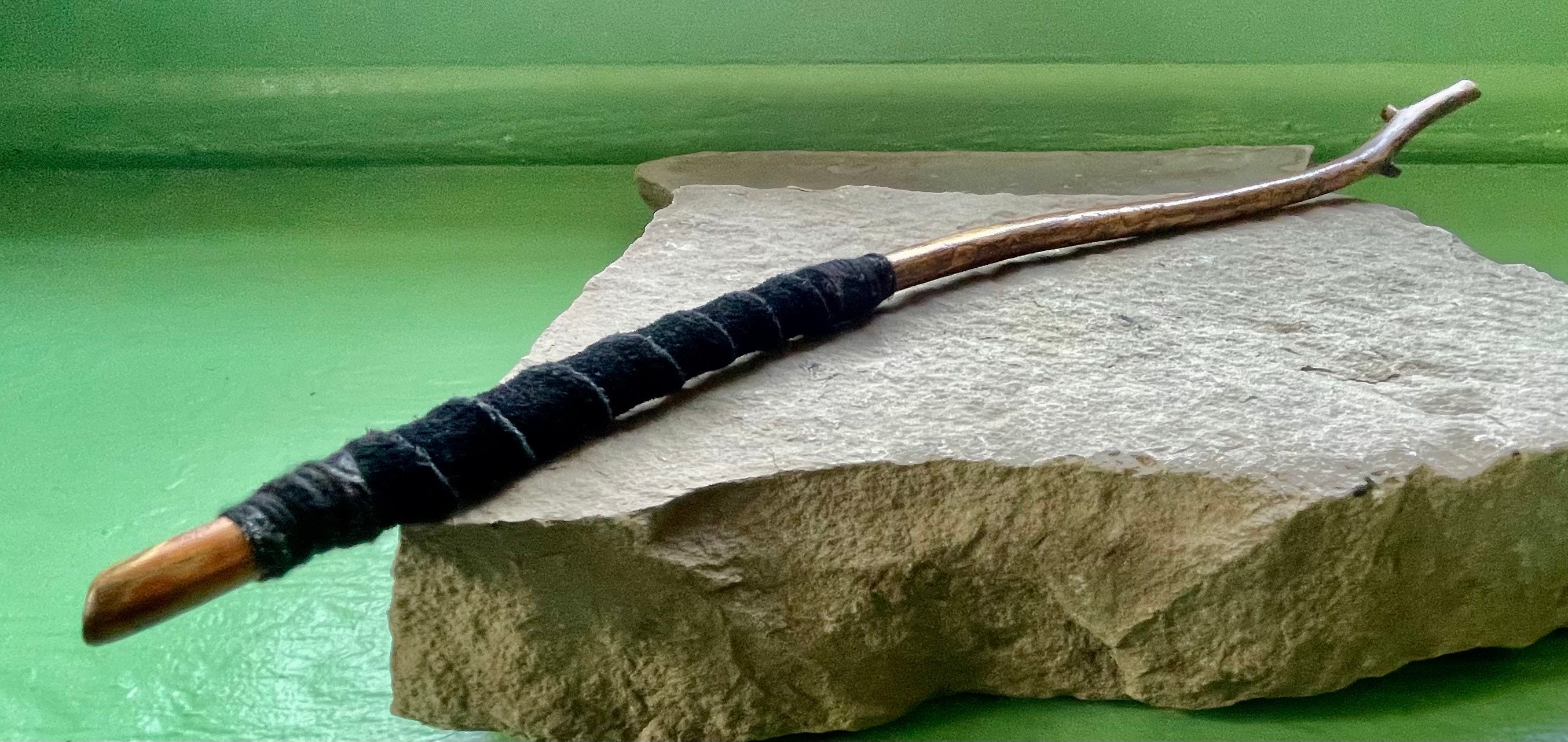 Black Birch Rustic Ritual Wand – Pagan Altar Wand - Etsy UK