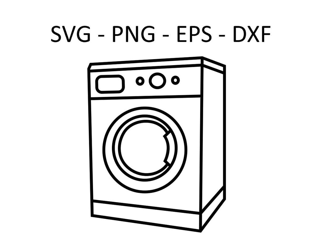 Washing Machine, Dryer, Laundry, Clipart SVG Files, Silhouette, Vector ...