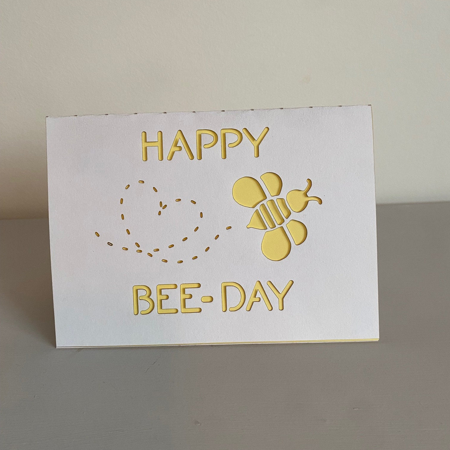 Bee Hive Pop up Birthday Card Template SVG, DXF, Pdf, Eps | DIY Bumble ...