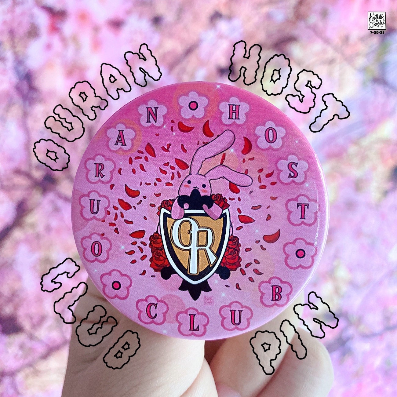 Ouran Highschool Host Club Logo Patch