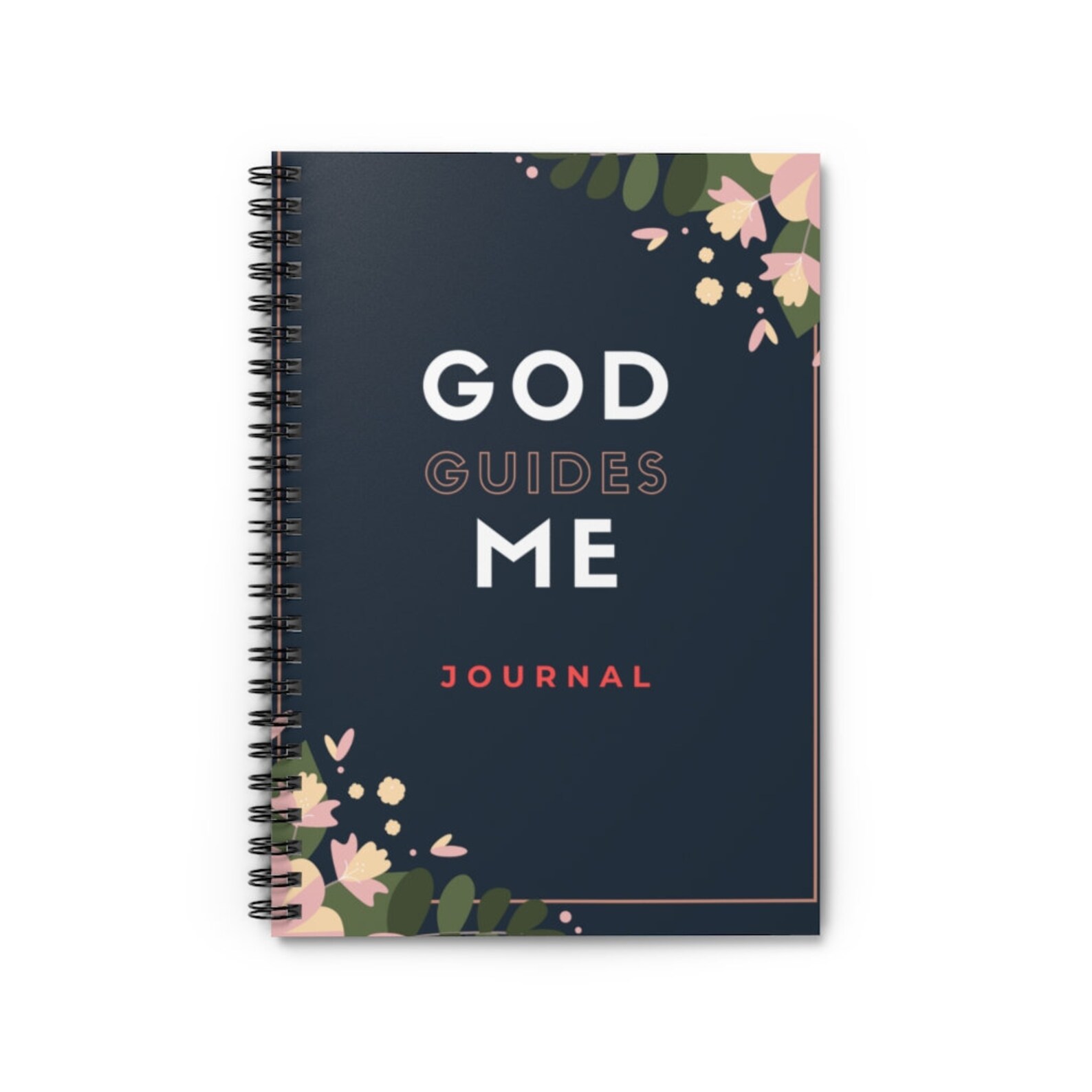 God Guides Me Spiritual Personal Journal Spiral Notebook - Etsy