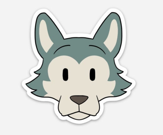 Pegatina de dibujos animados de Legoshi / Beastars Chibi - Etsy España