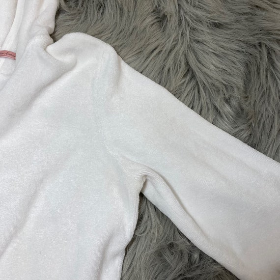 Juicy Couture White Terry Cloth Jumpsuit at Lisa Post blog